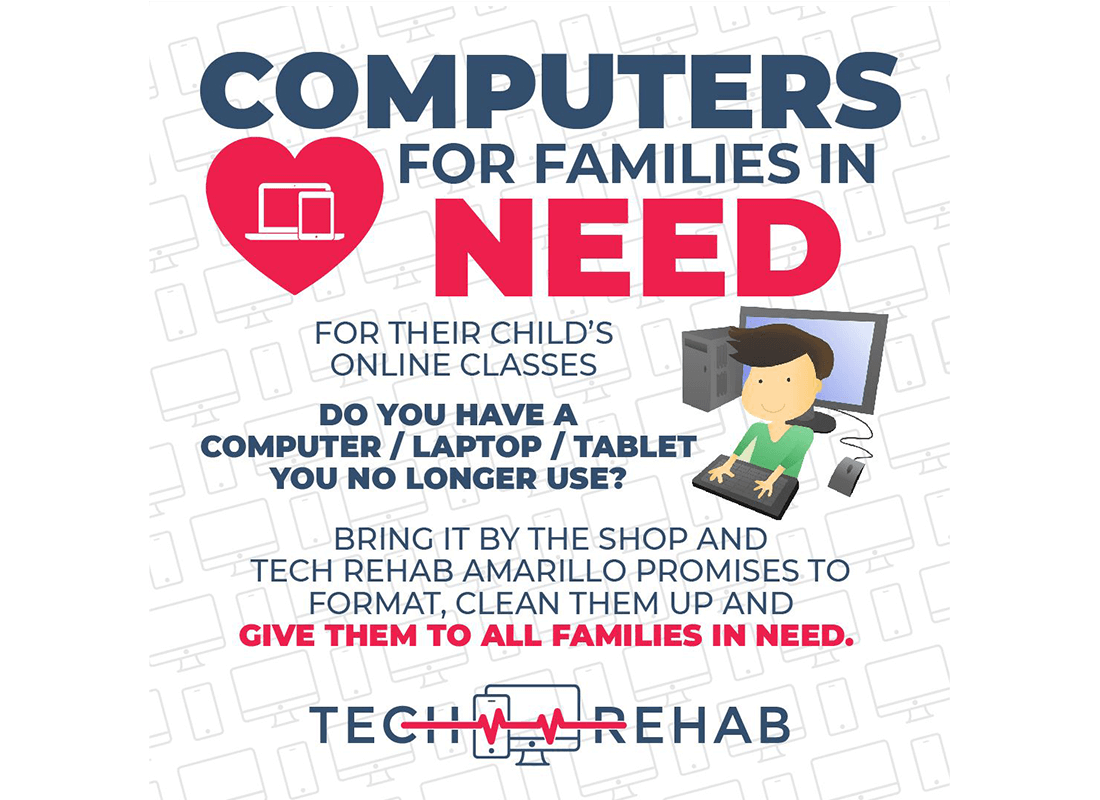 Computers for Families in Need - Tech Rehab